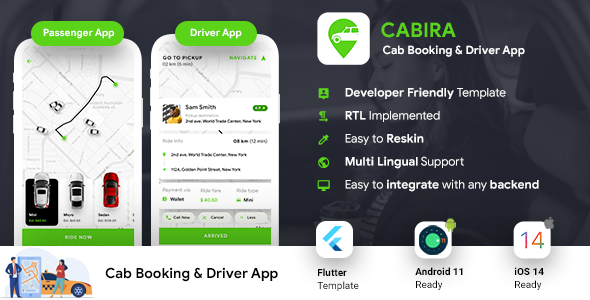 Flutter Uber Plugins Code And Scripts From Codecanyon